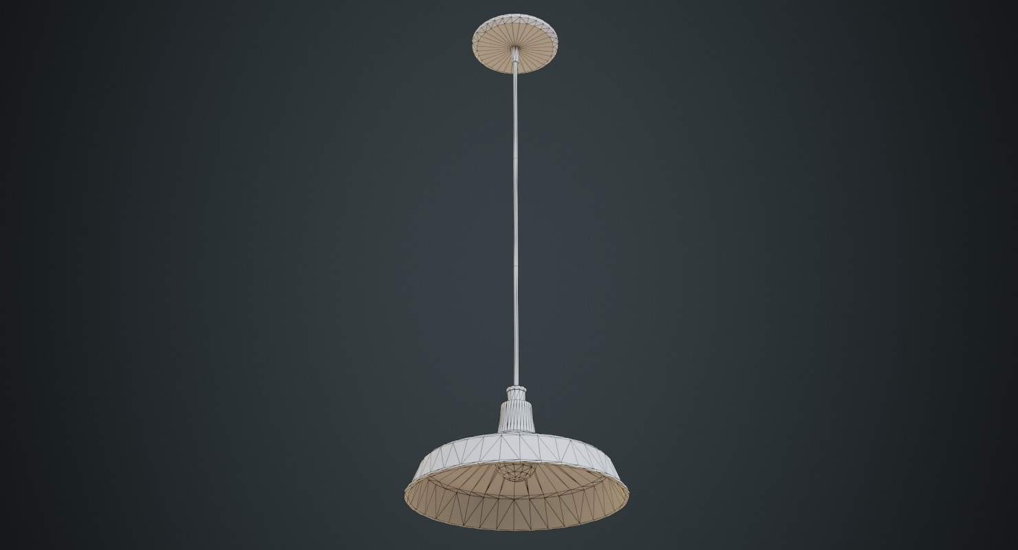 Hanging Lamp 2C - 3D Model by weeray