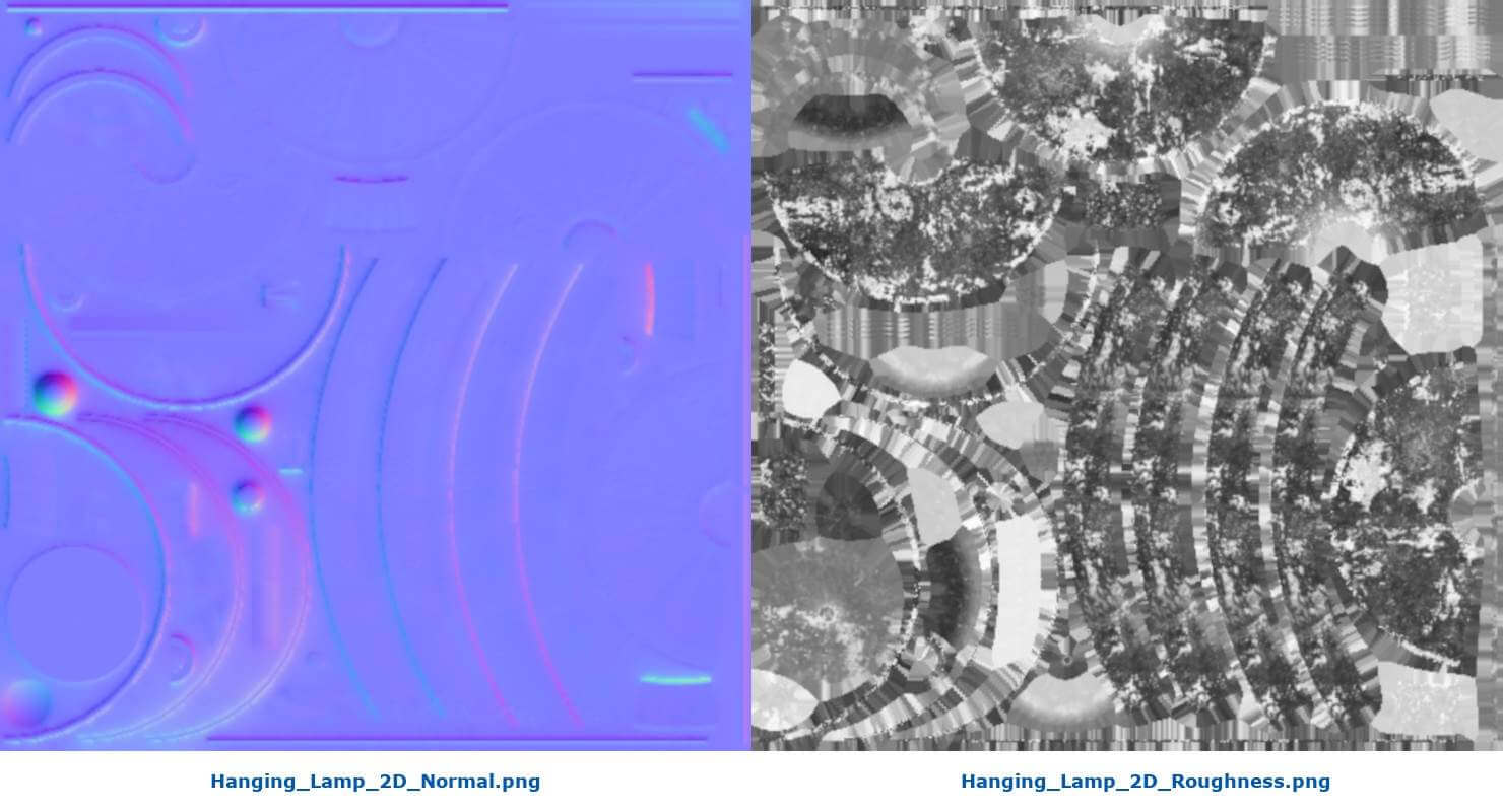 Hanging Lamp 2D - 3D Model by weeray