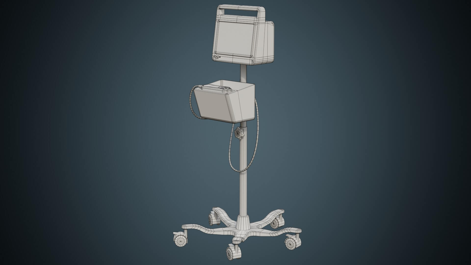 Hospital Props Collection 1 Basic - 3D Model by weeray