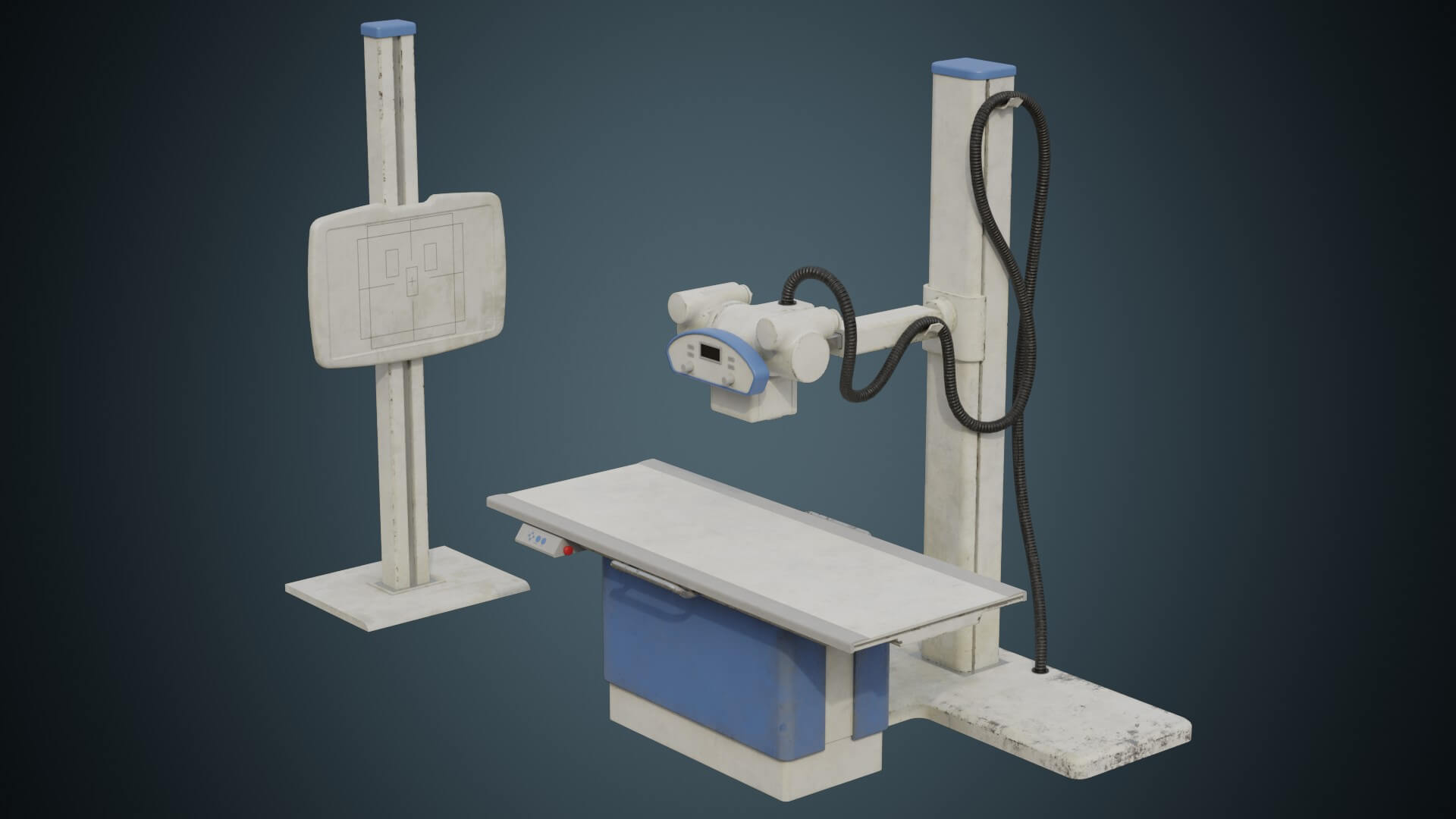 Hospital Props Collection 1B - 3D Model by weeray