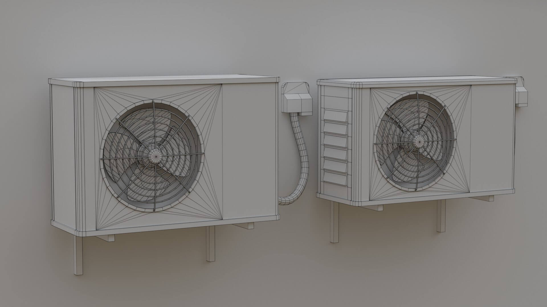 Industrial Building 3A - 3D Model by weeray