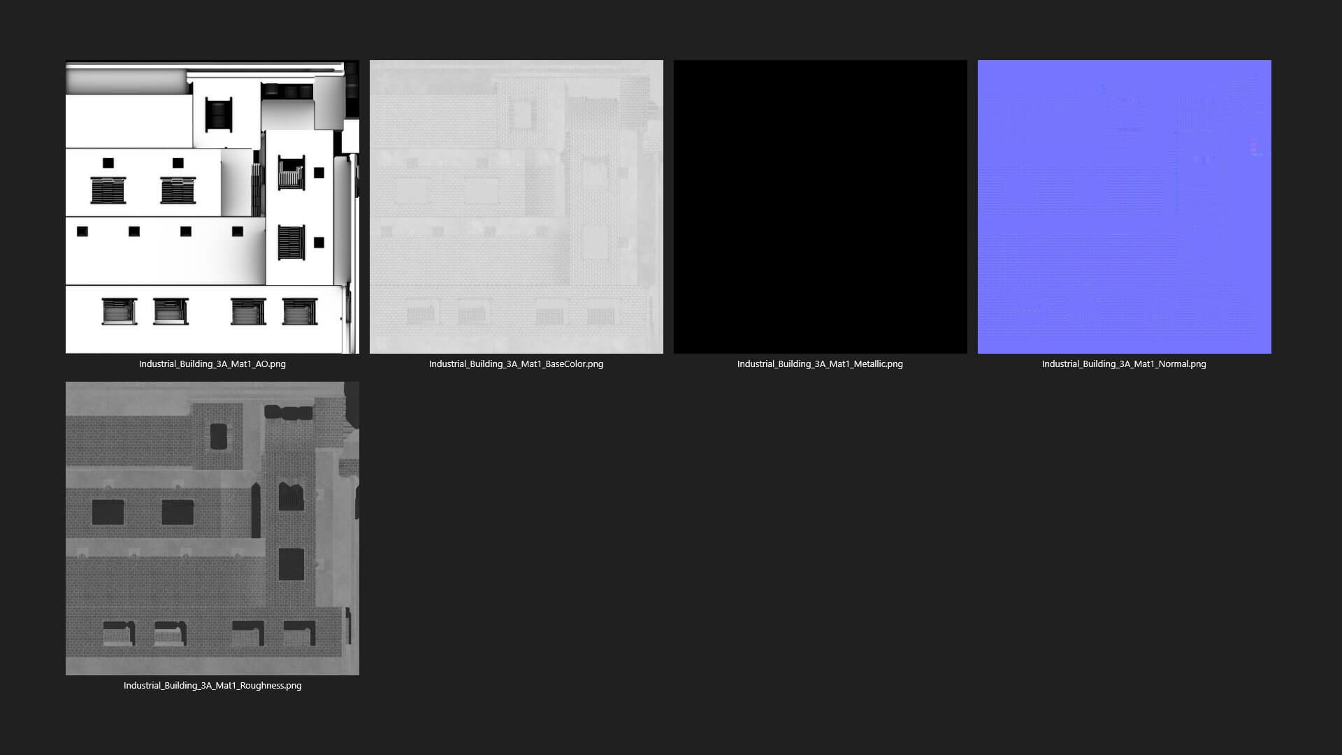 Industrial Building 3A - 3D Model by weeray
