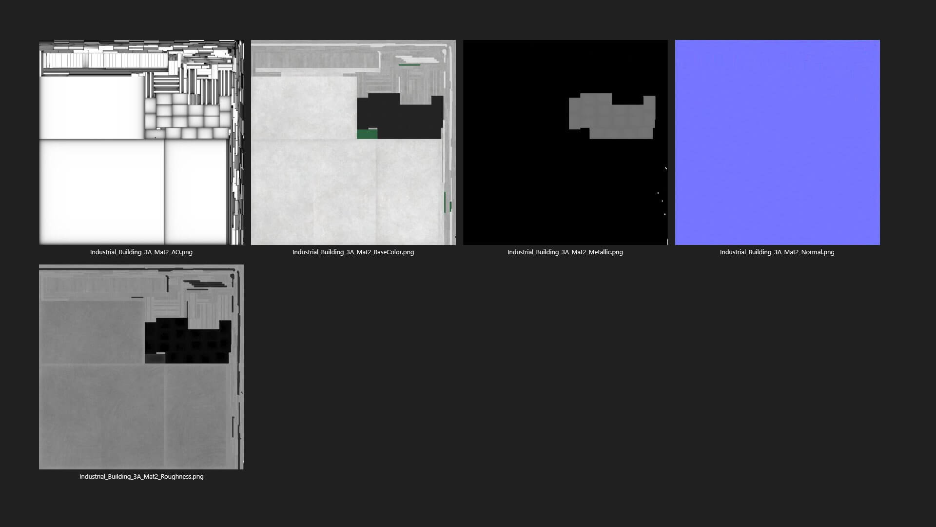Industrial Building 3A - 3D Model by weeray