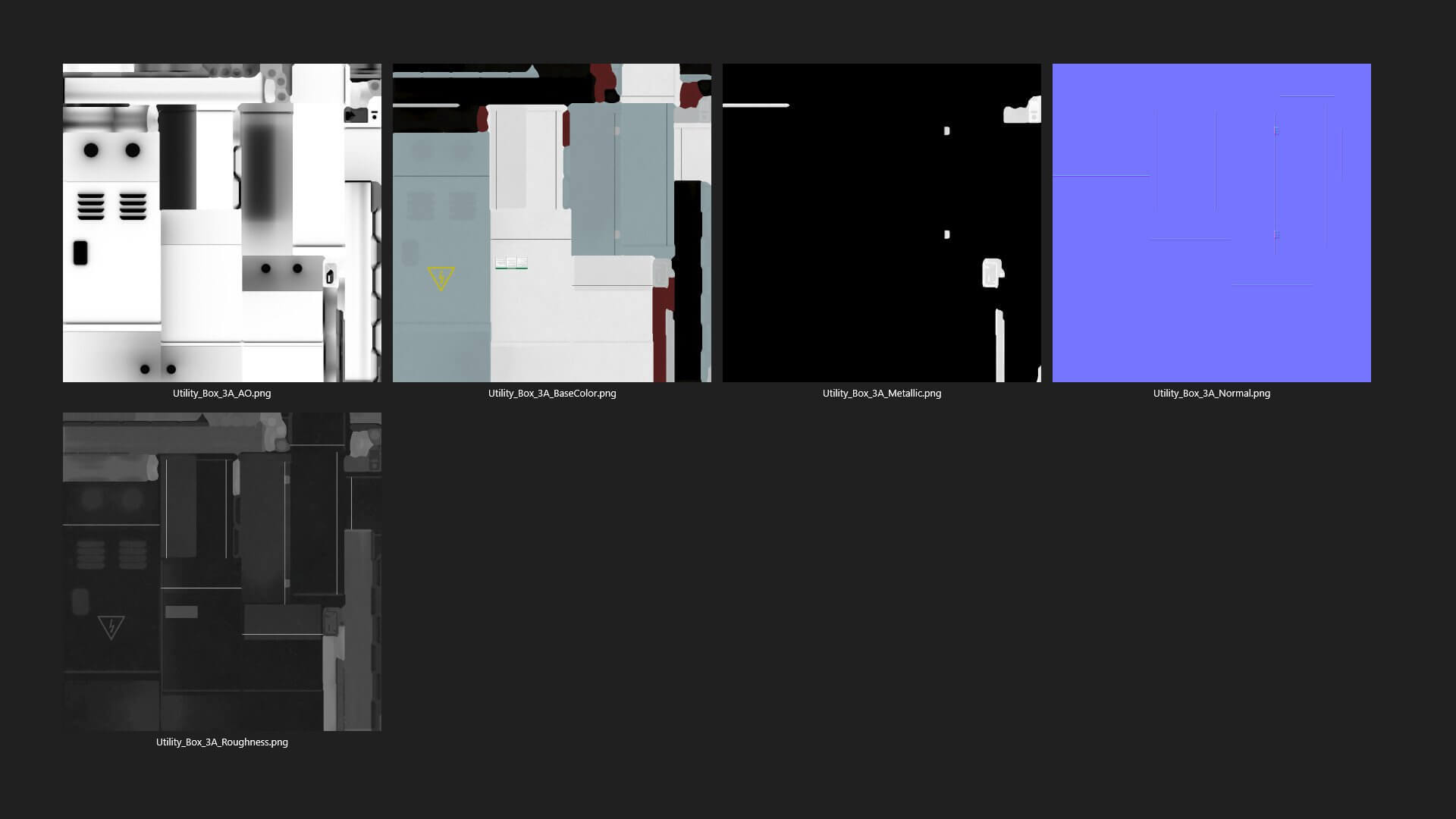 Industrial Building 3A - 3D Model by weeray