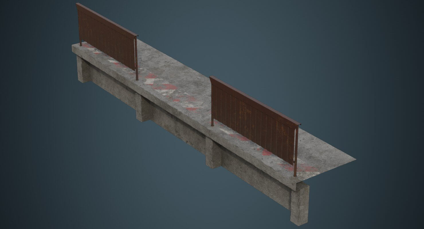 Industrial Platform 2B - 3D Model by weeray