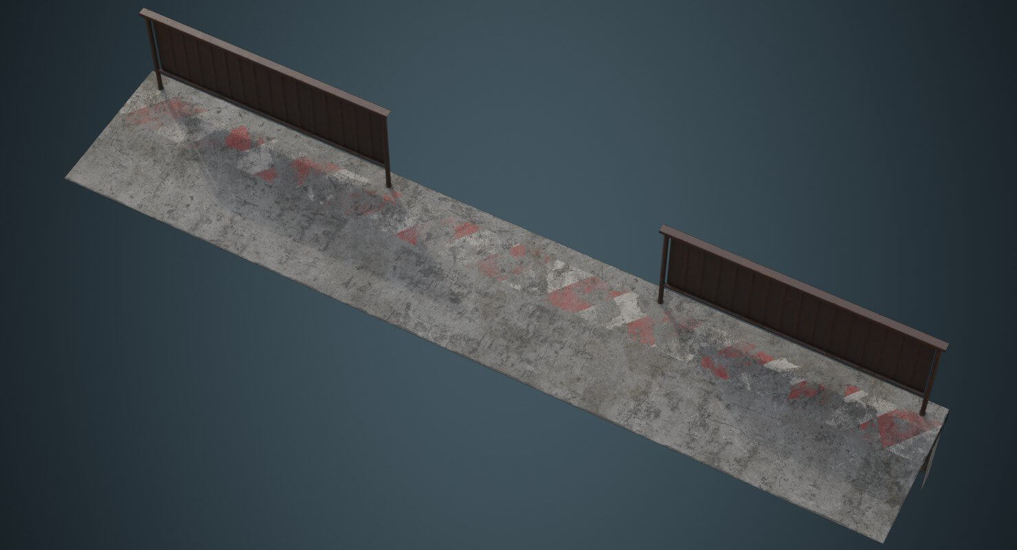 Industrial Platform 2B - 3D Model by weeray