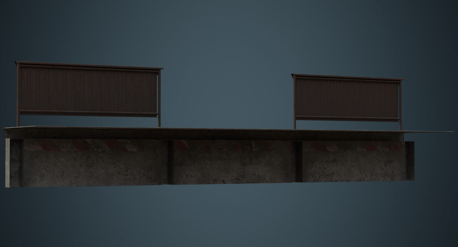 Industrial Platform 2B - 3D Model by weeray