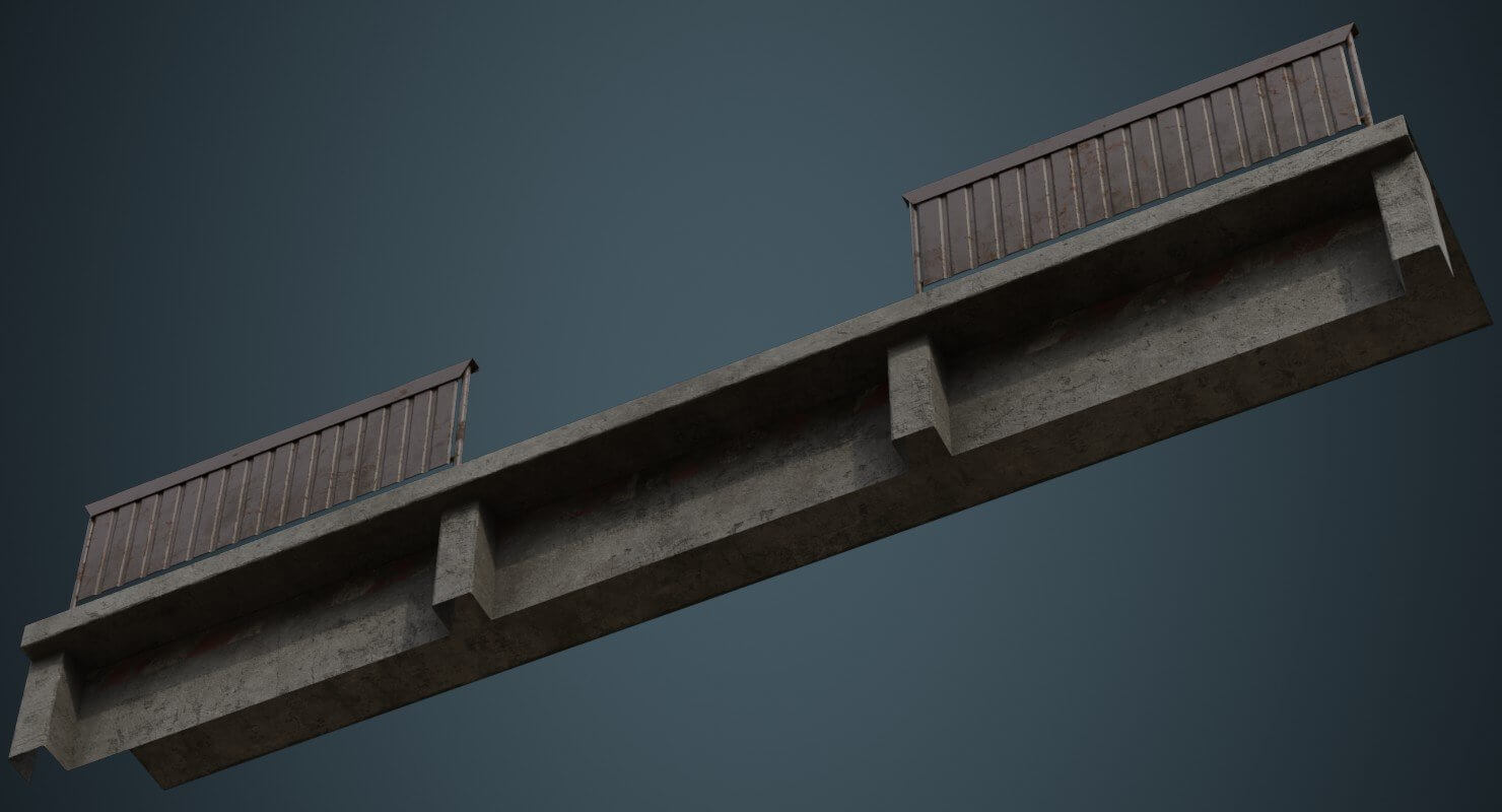 Industrial Platform 2B - 3D Model by weeray