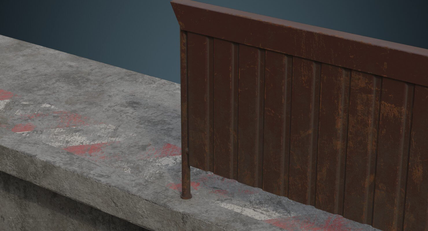 Industrial Platform 2B - 3D Model by weeray