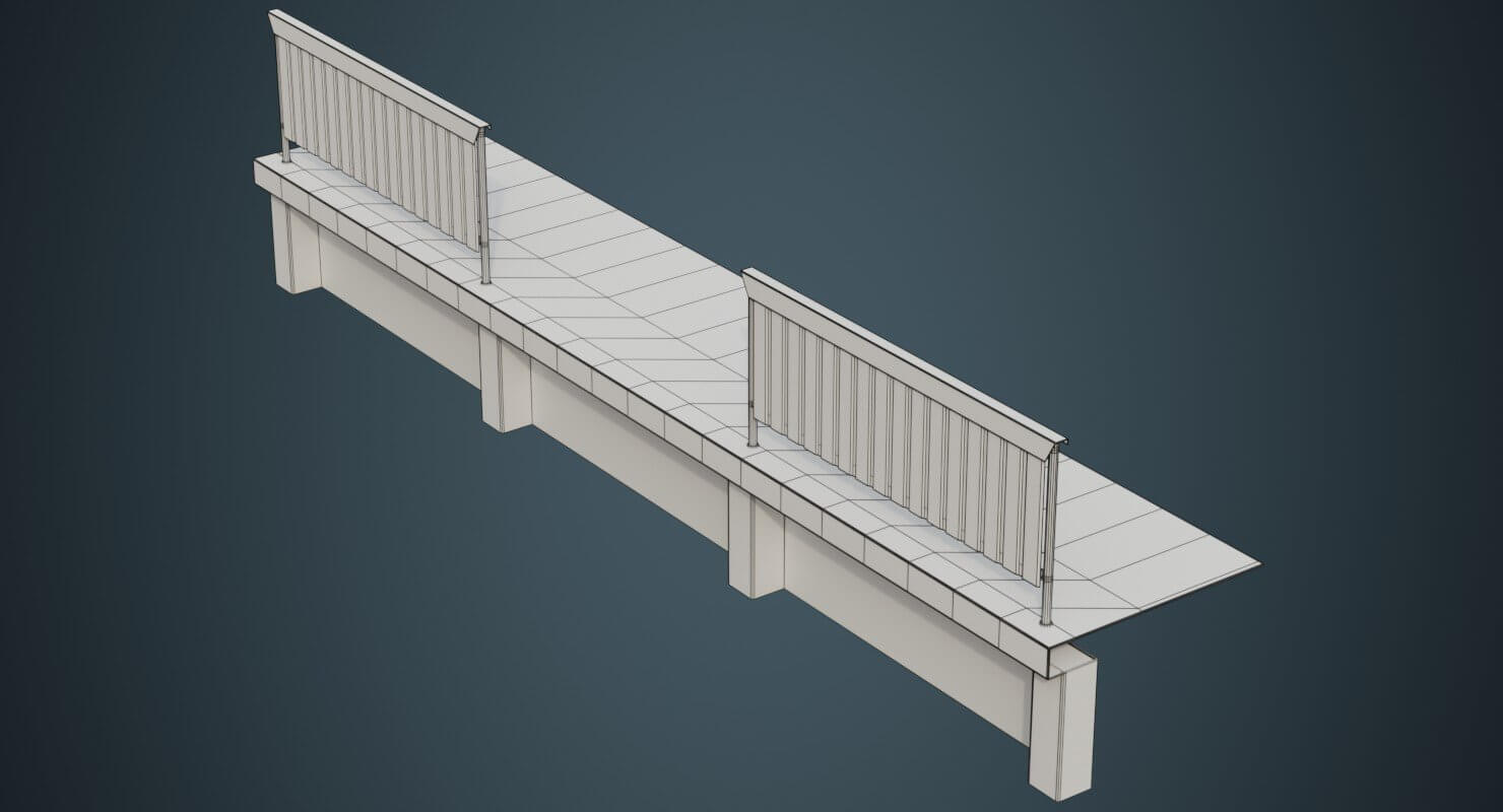 Industrial Platform 2B - 3D Model by weeray
