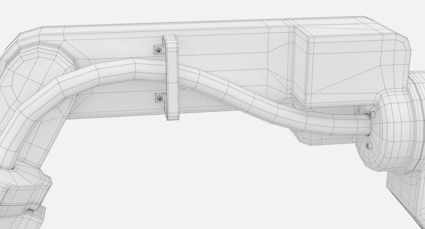 Industrial Welding Robot (textured) - 3D Model by weeray