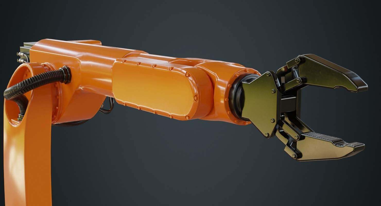 Industrial Robot 3A - 3D Model by weeray
