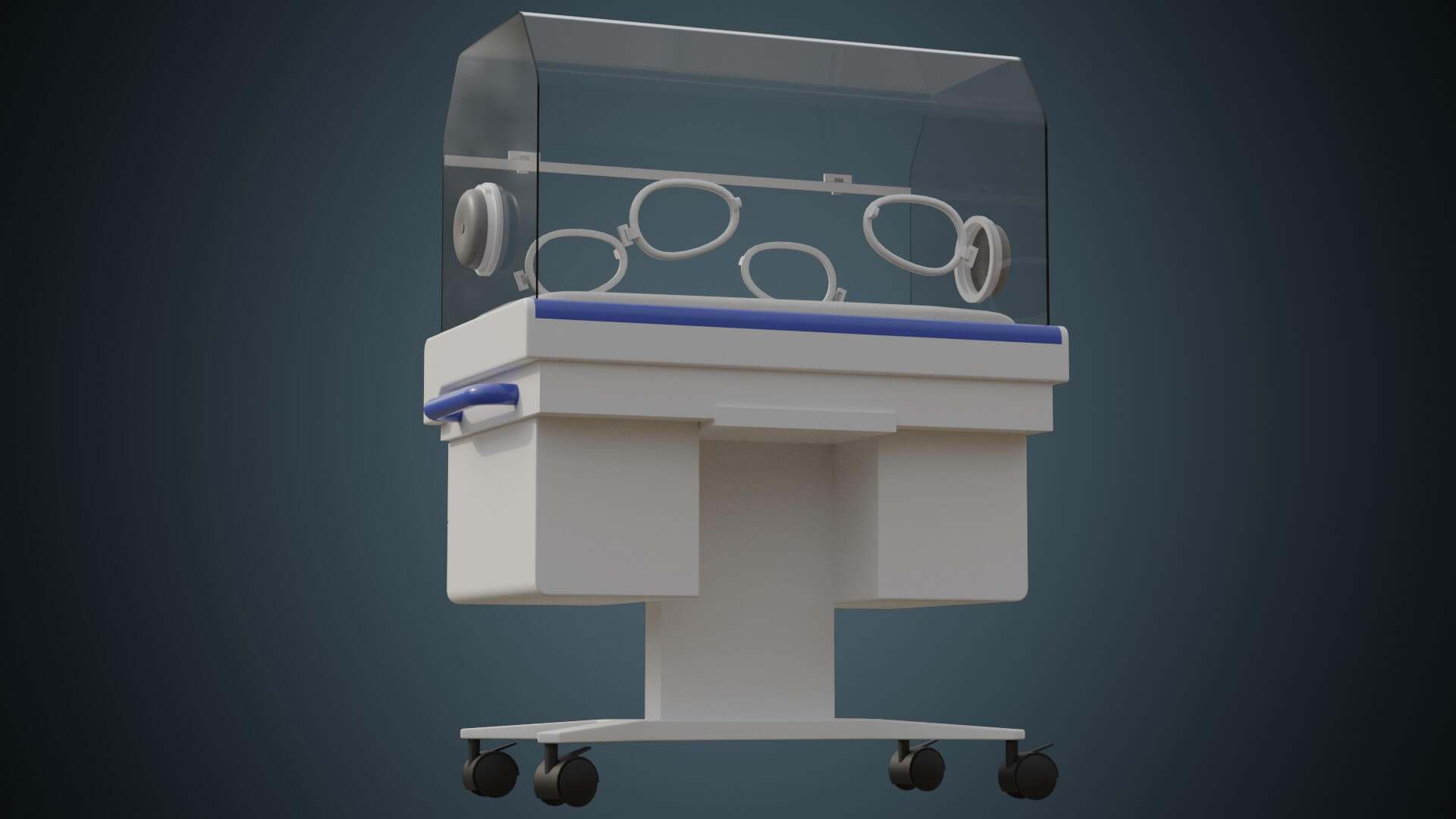 Infant Incubator 1 Basic - 3D Model by weeray