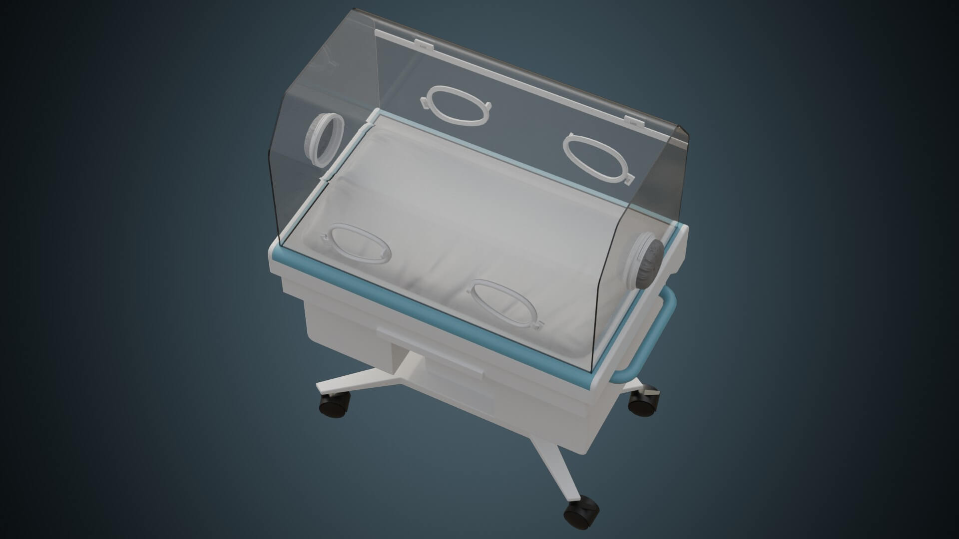 Infant Incubator 1A - 3D Model by weeray