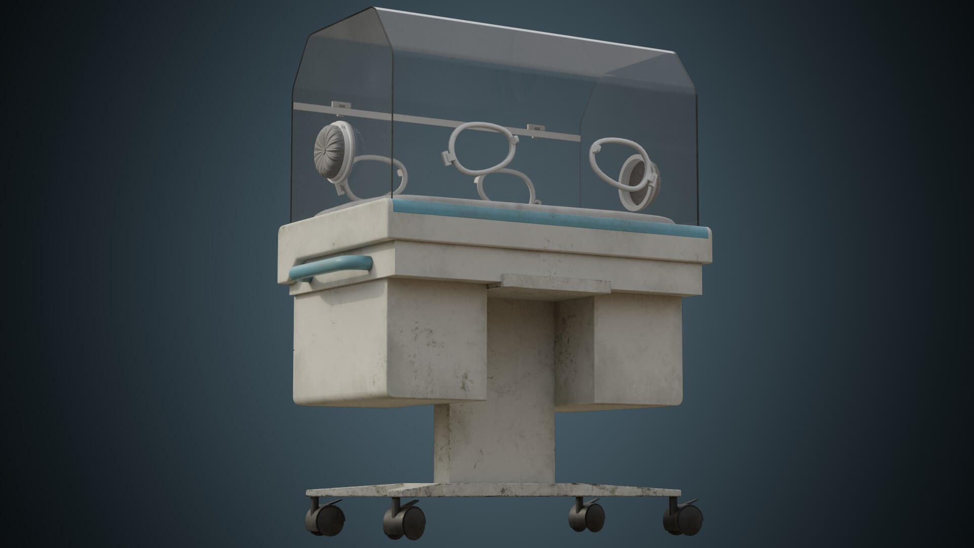 Infant Incubator 1B - 3D Model by weeray