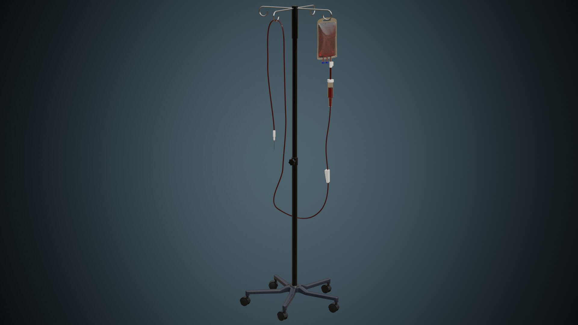 IV Stand 2 Basic - 3D Model by weeray