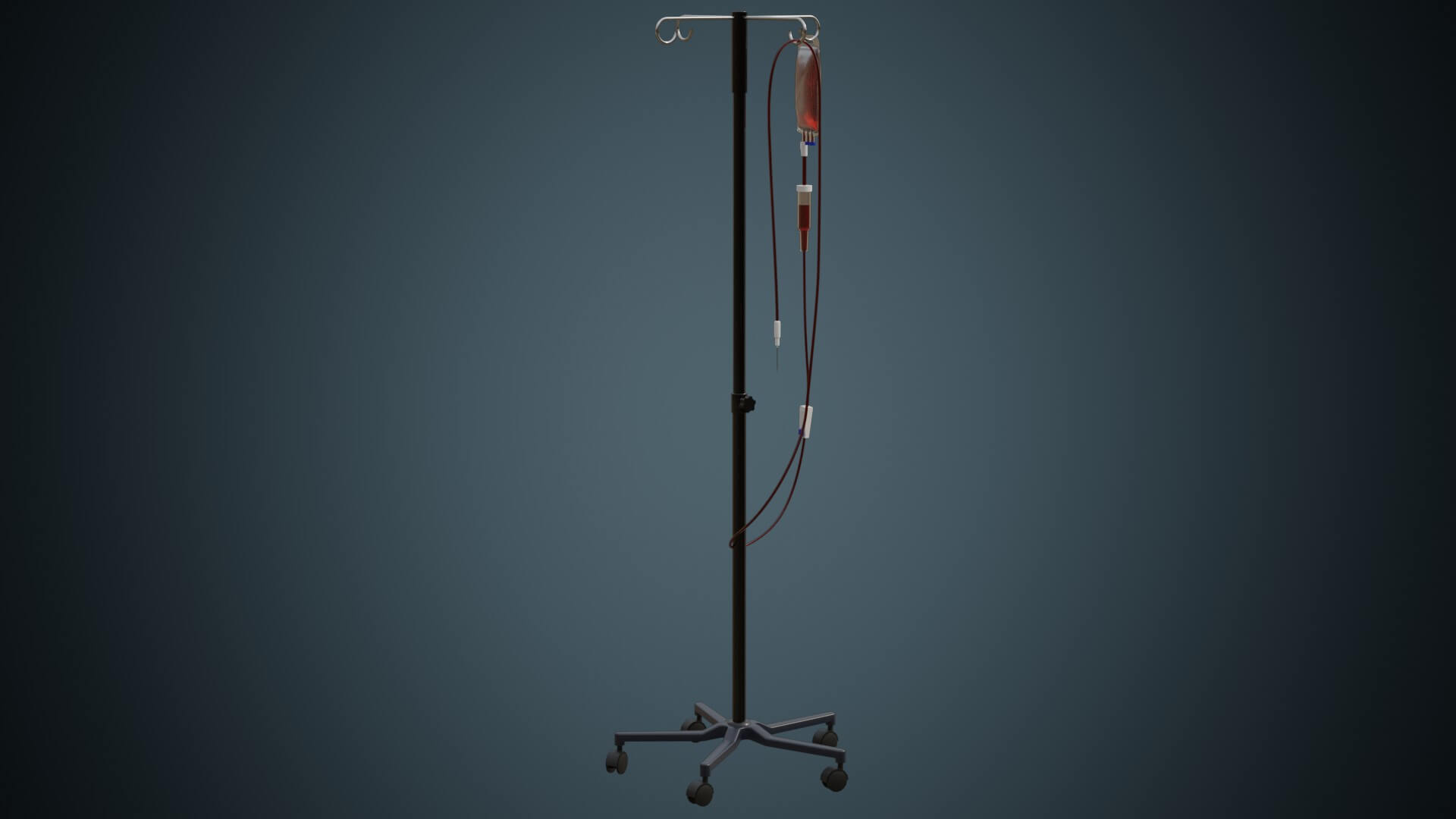 IV Stand 2 Basic - 3D Model by weeray