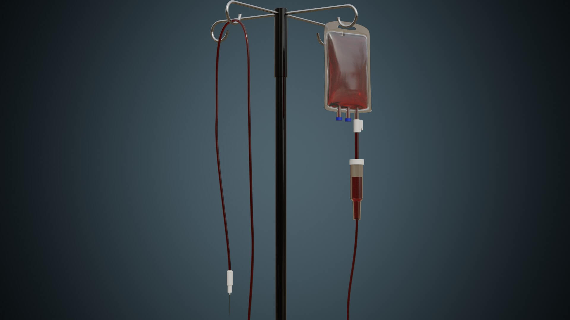 IV Stand 2 Basic - 3D Model by weeray