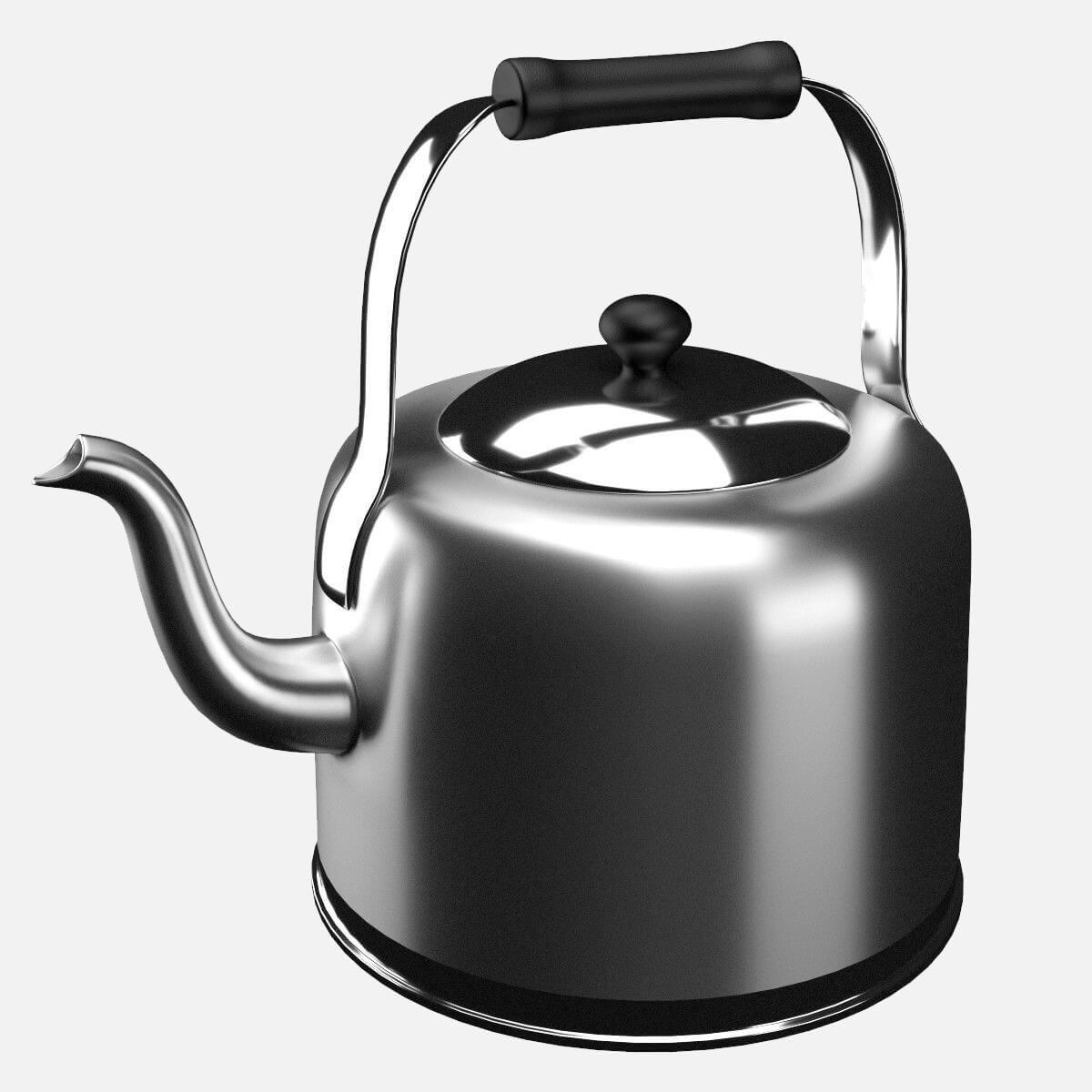 Kettle - 3D Model by weeray