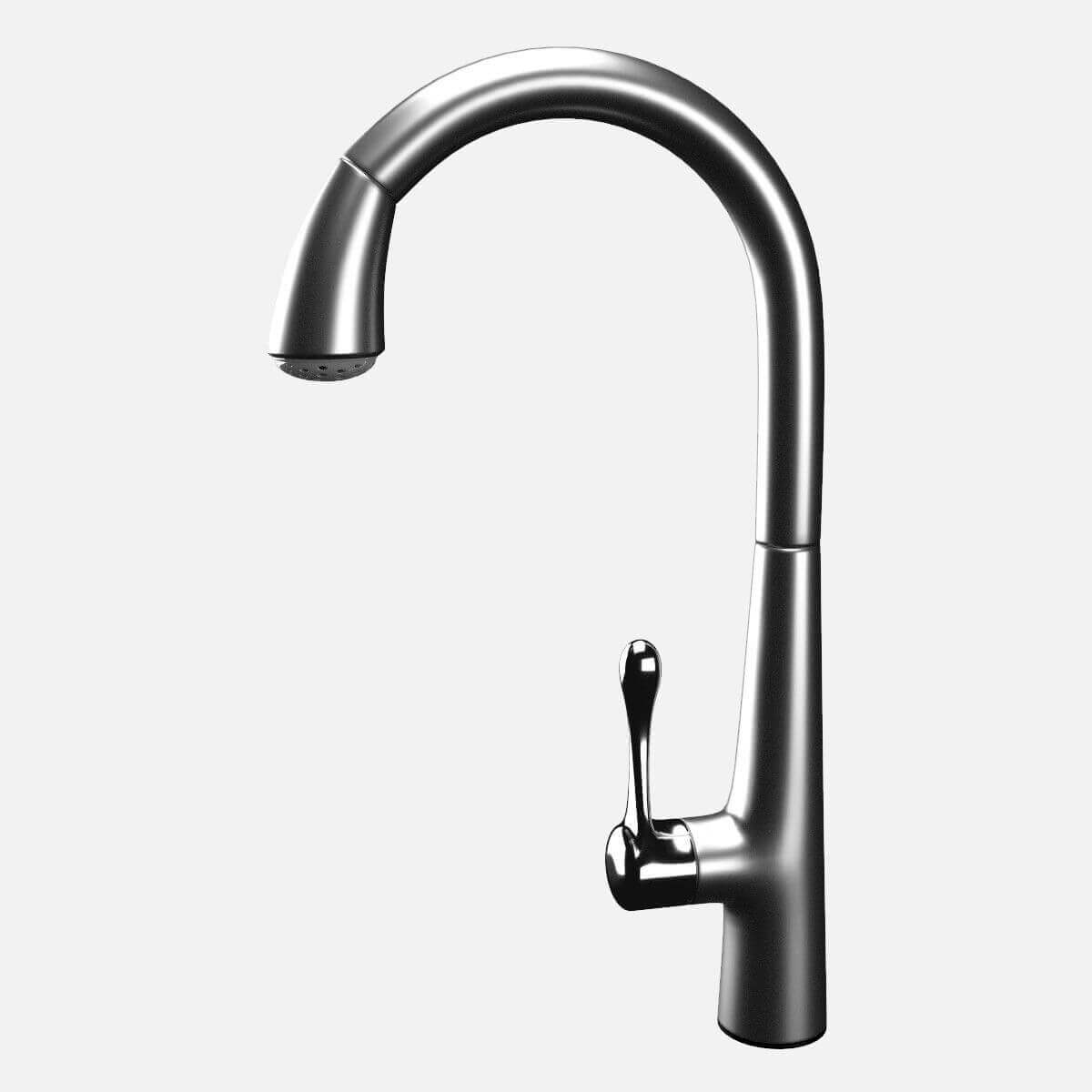 Kitchen Faucet - 3D Model by weeray