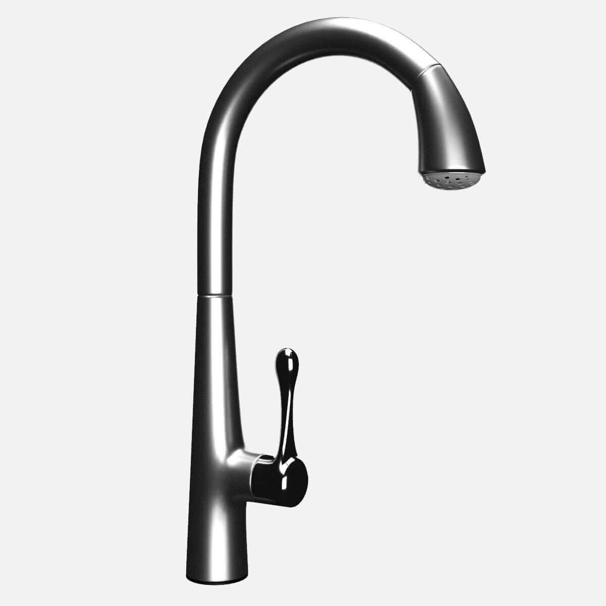 Kitchen Faucet - 3D Model by weeray