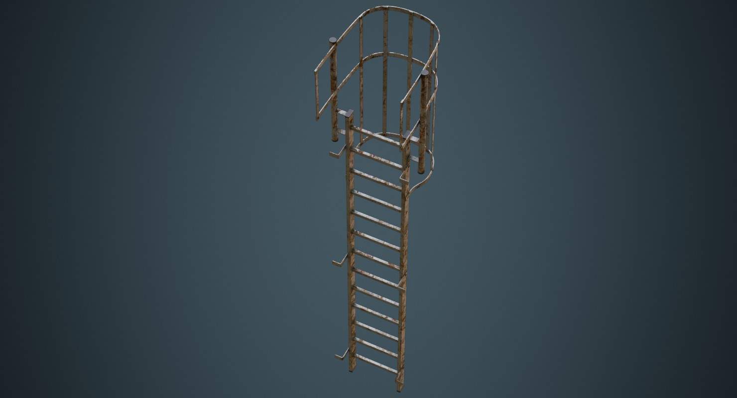 Ladder 4B - 3D Model by weeray