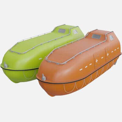 Lifeboat - 3D Model by weeray