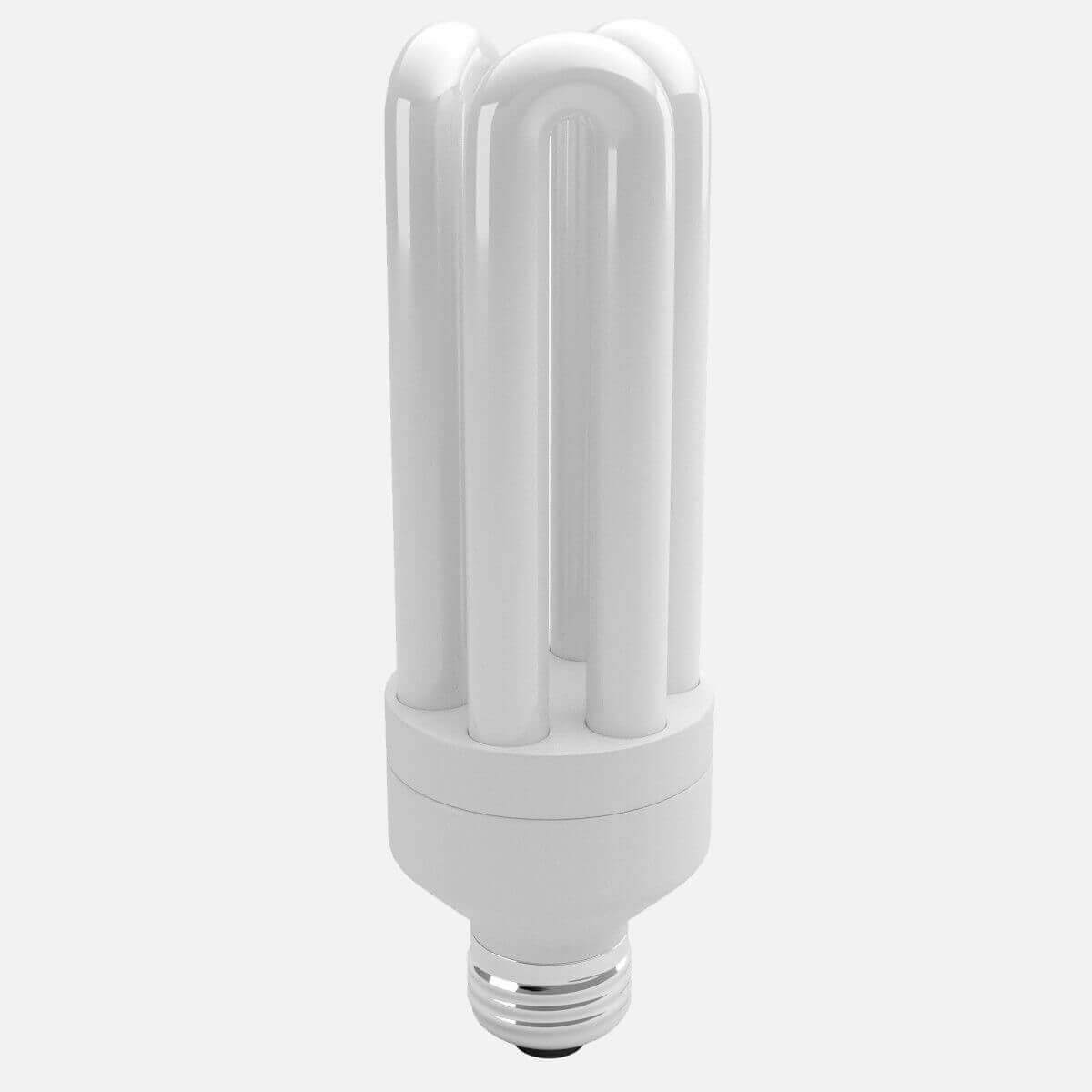 CFL Light Bulb - 3D Model by weeray