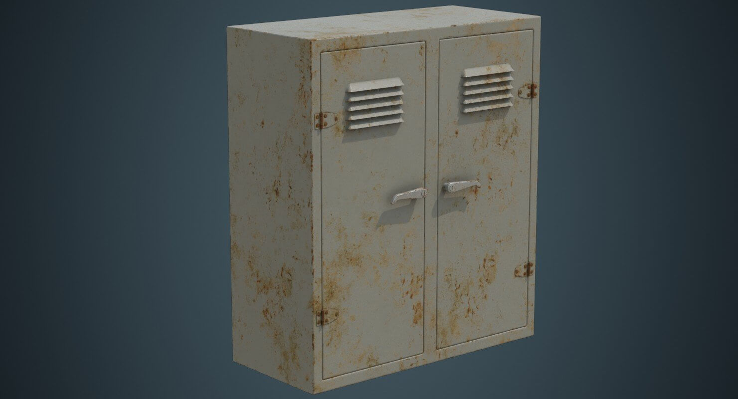 Locker 2B - 3D Model by weeray