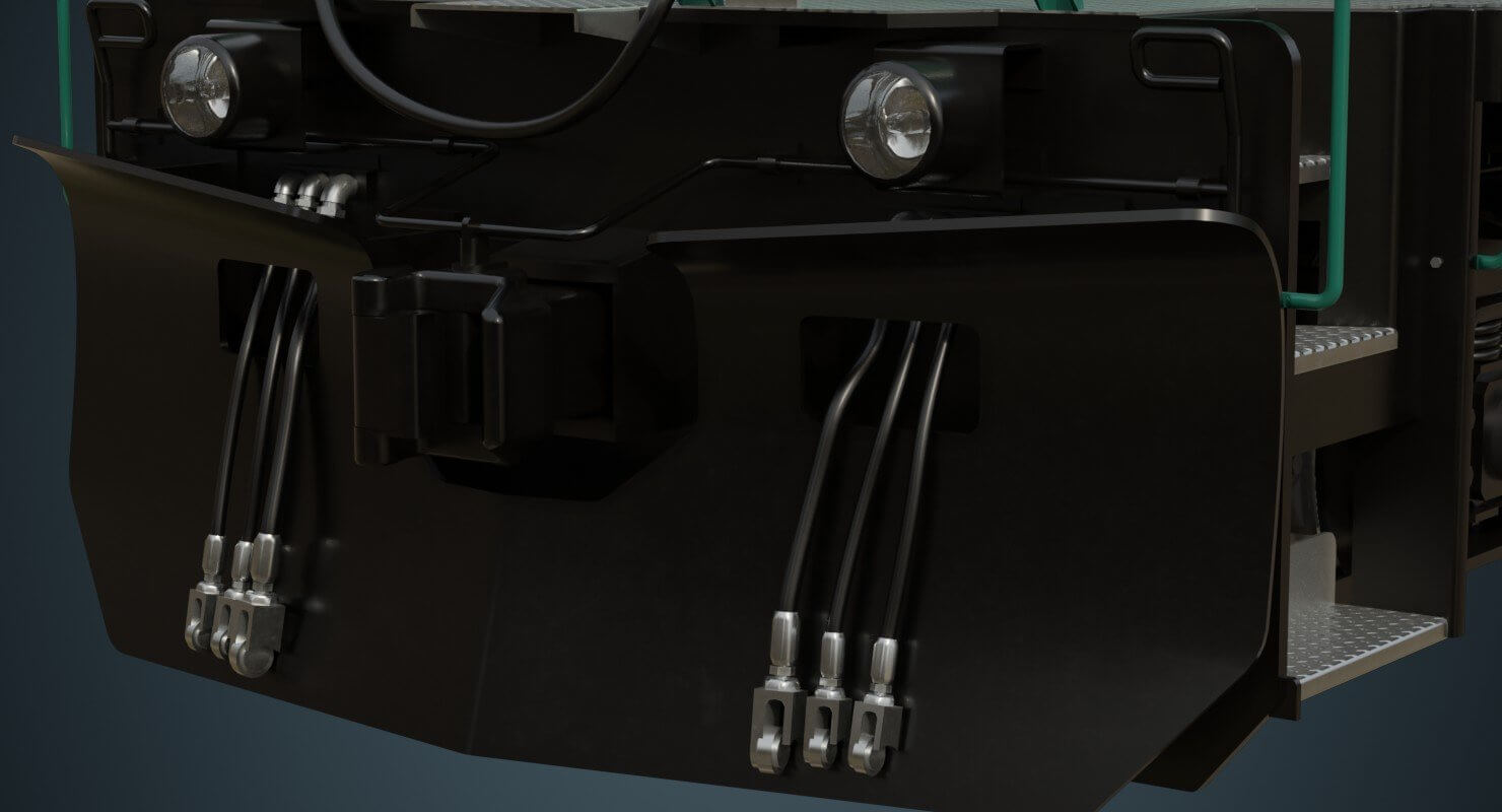 Locomotive 2A - 3D Model by weeray