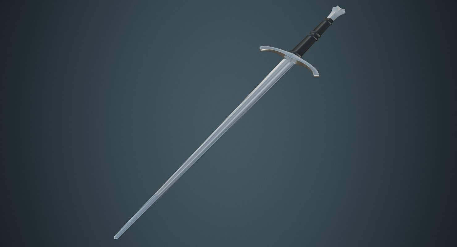 Longsword 1A - 3D Model by weeray