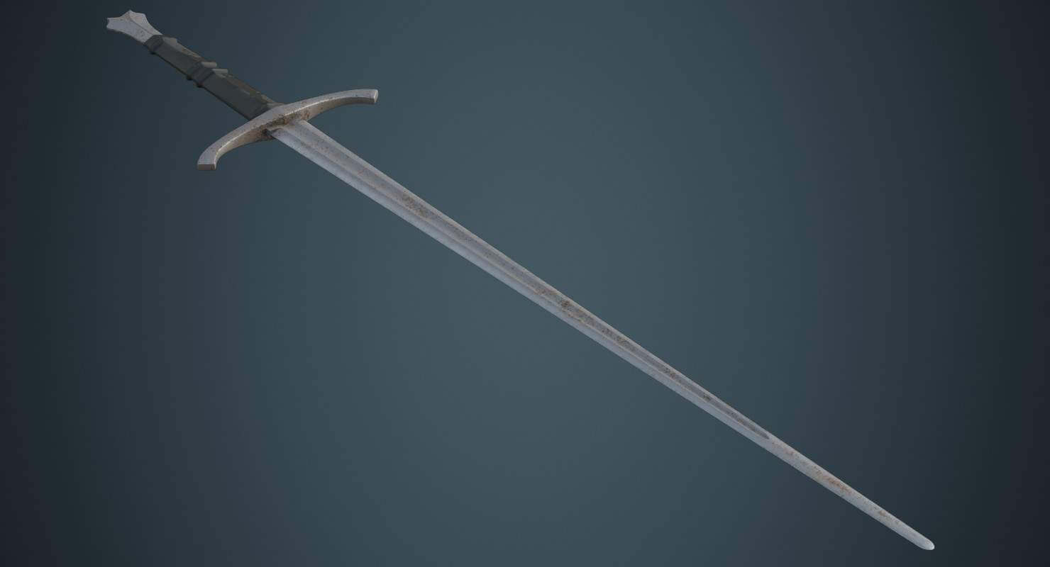 Longsword 1B - 3D Model by weeray