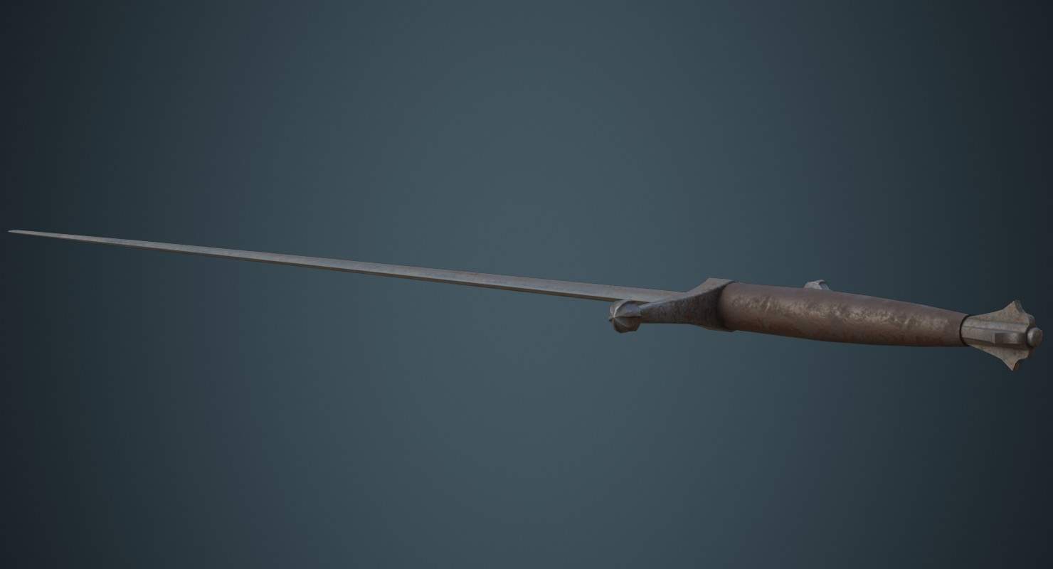 Longsword 2B - 3D Model by weeray