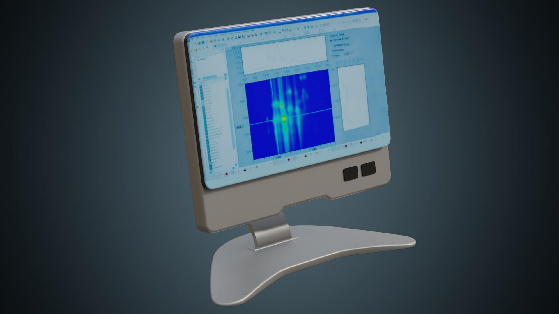 Medical Computer 1 Basic - 3D Model by weeray