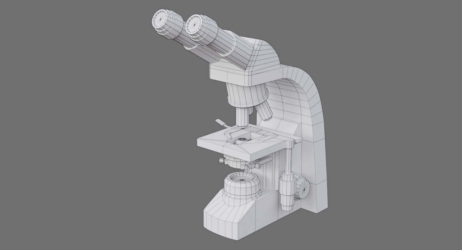 Microscope - 3D Model by weeray
