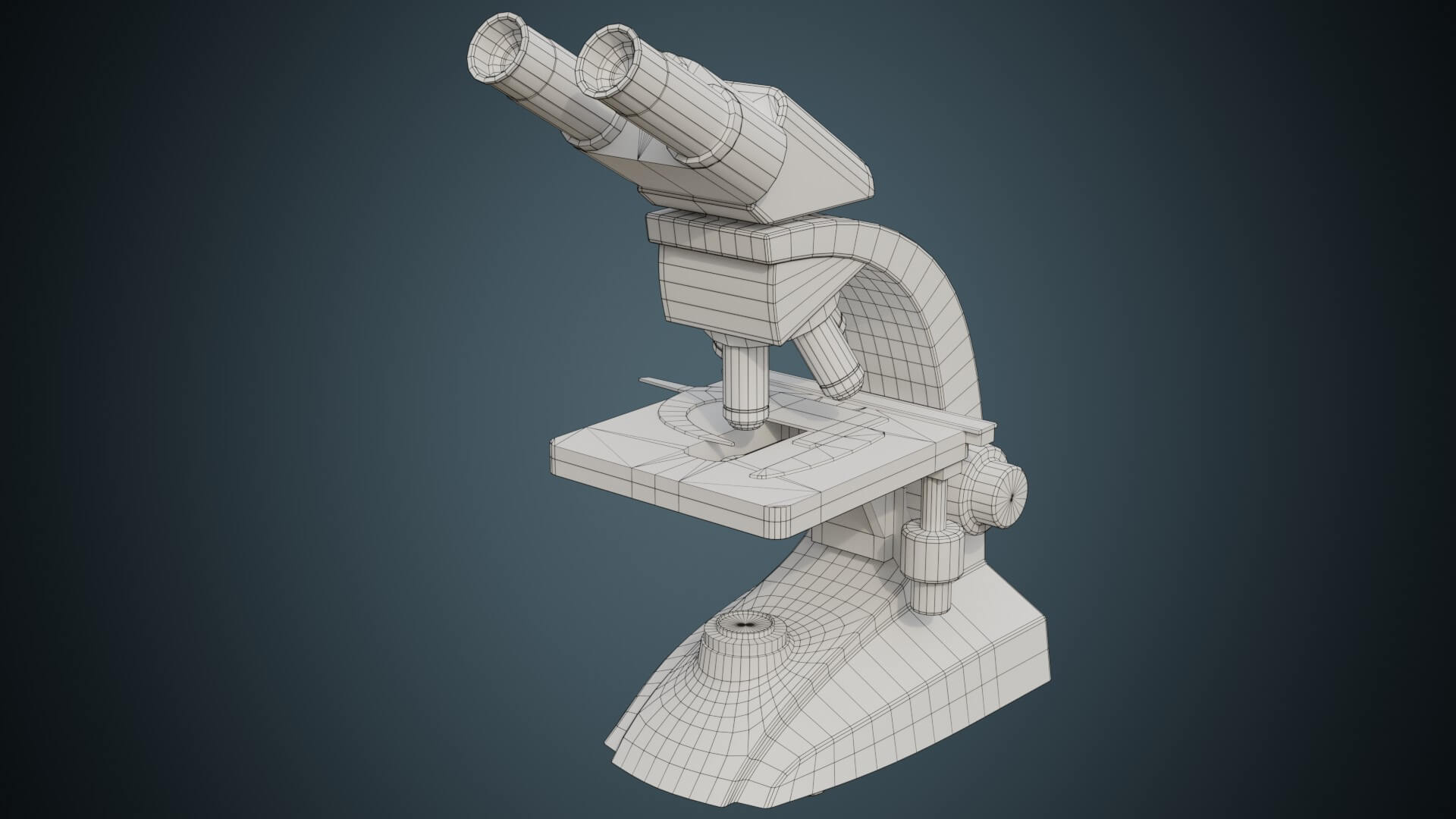 Microscope 2B - 3D Model by weeray