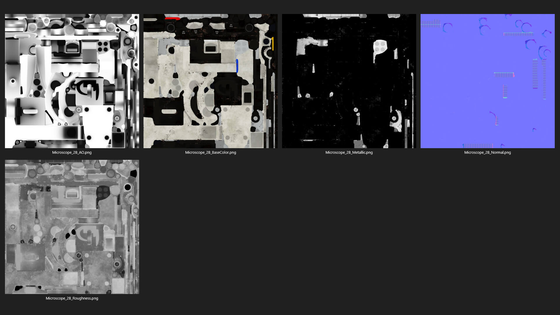 Microscope 2B - 3D Model by weeray