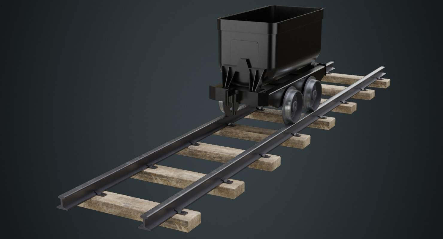 Mining Cart - 3D Model by weeray