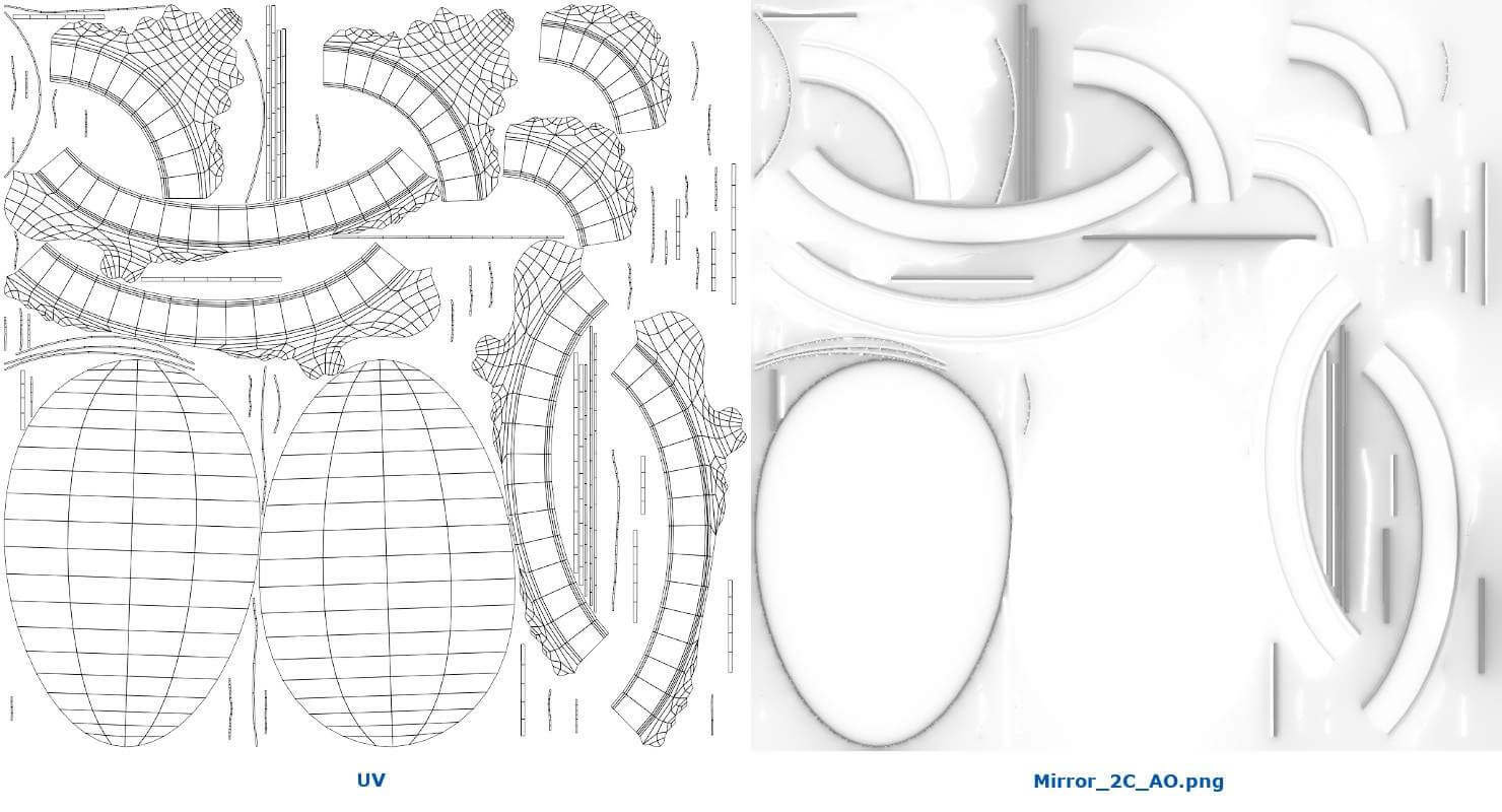 Mirror 2C - 3D Model by weeray
