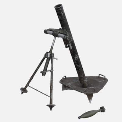 Mortar (old) - 3D Model by weeray
