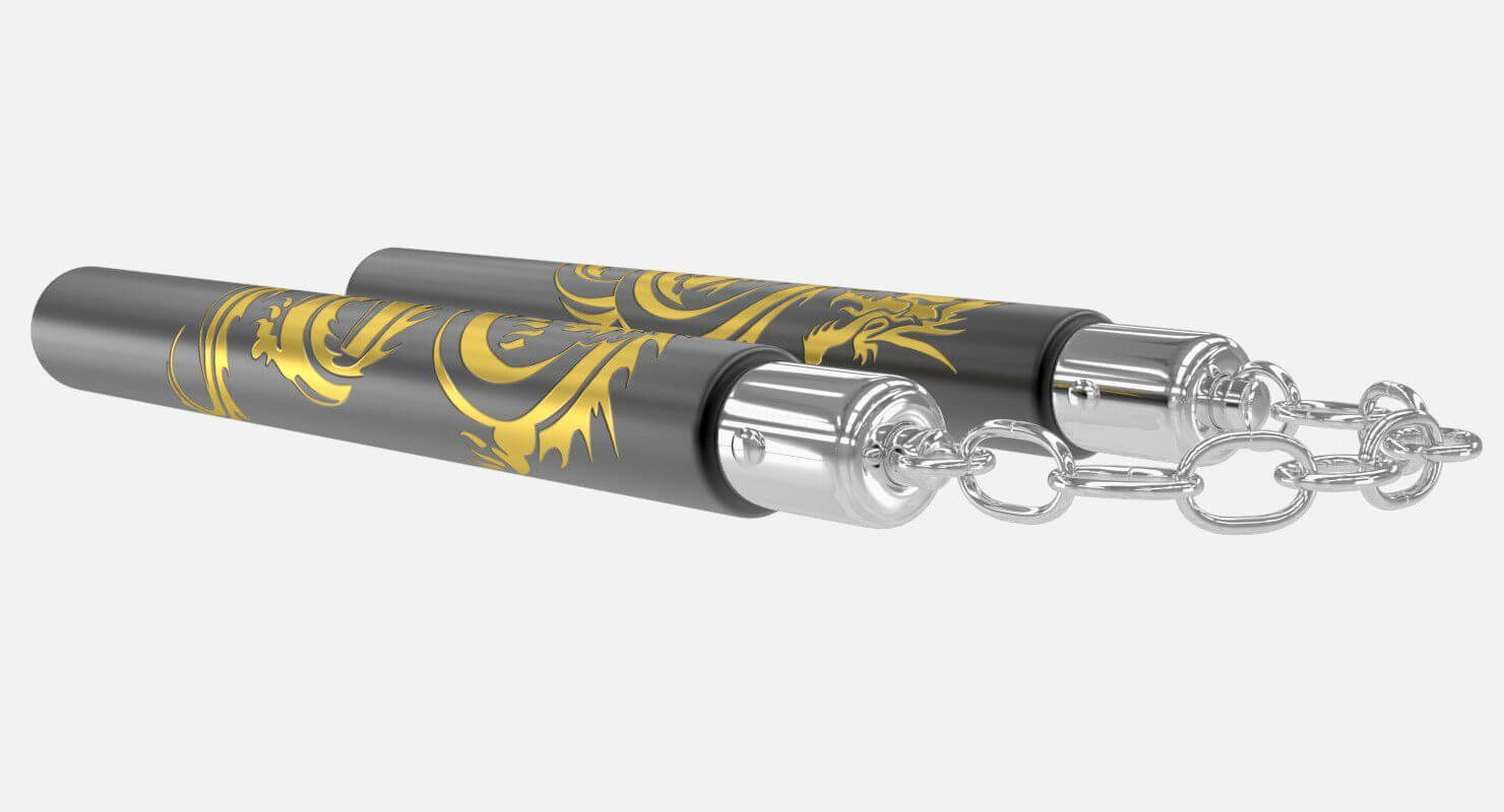 Nunchucks - 3D Model by weeray