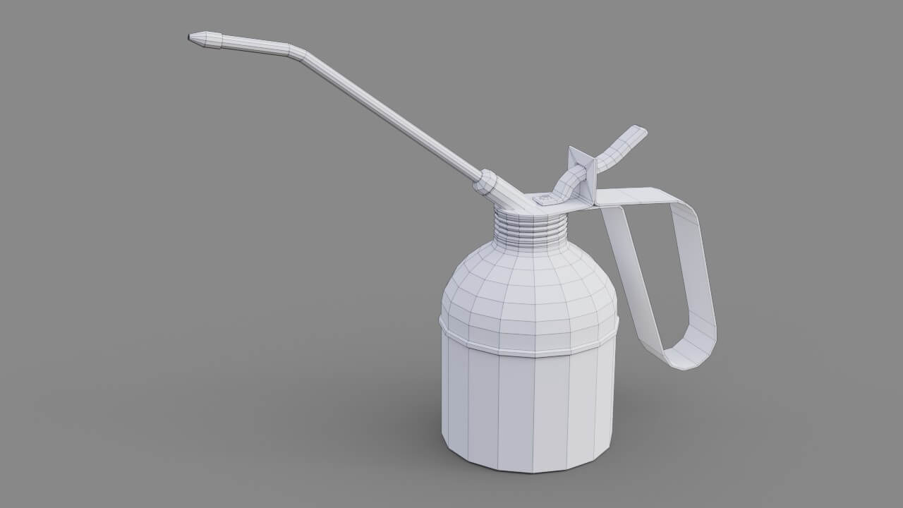 Oil Can - 3D Model by weeray