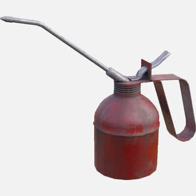 Oil Can - 3D Model by weeray