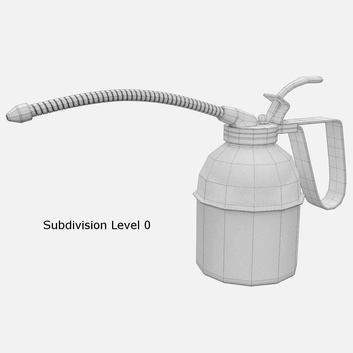 Oil Can - 3D Model by weeray