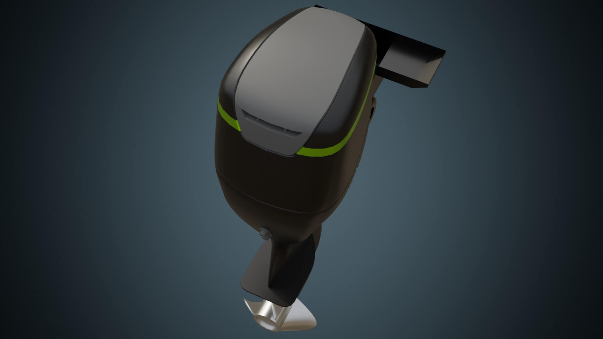 Outboard Motor 1 Basic - 3D Model by weeray