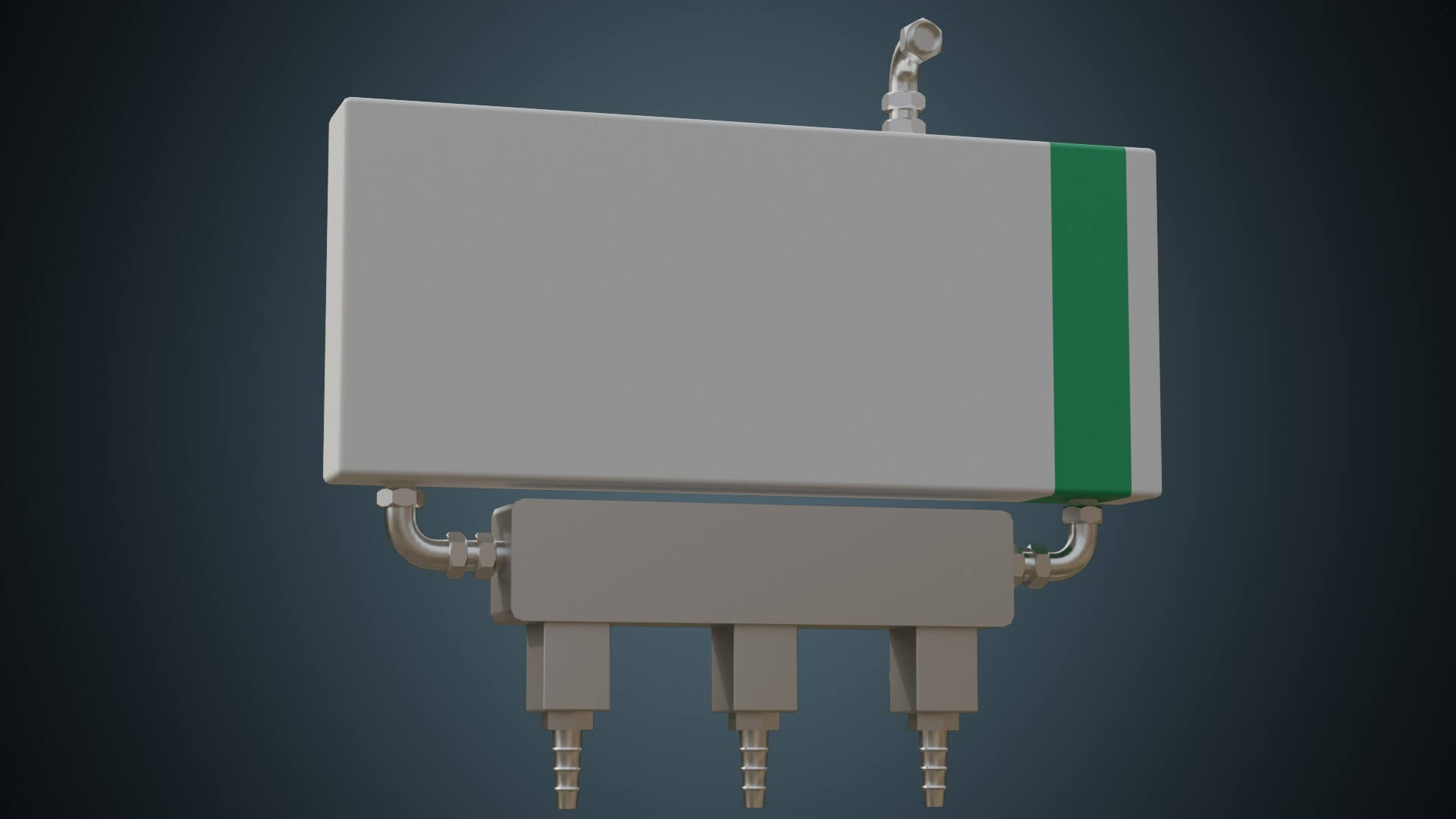 Oxygen Distributor 1 Basic - 3D Model by weeray