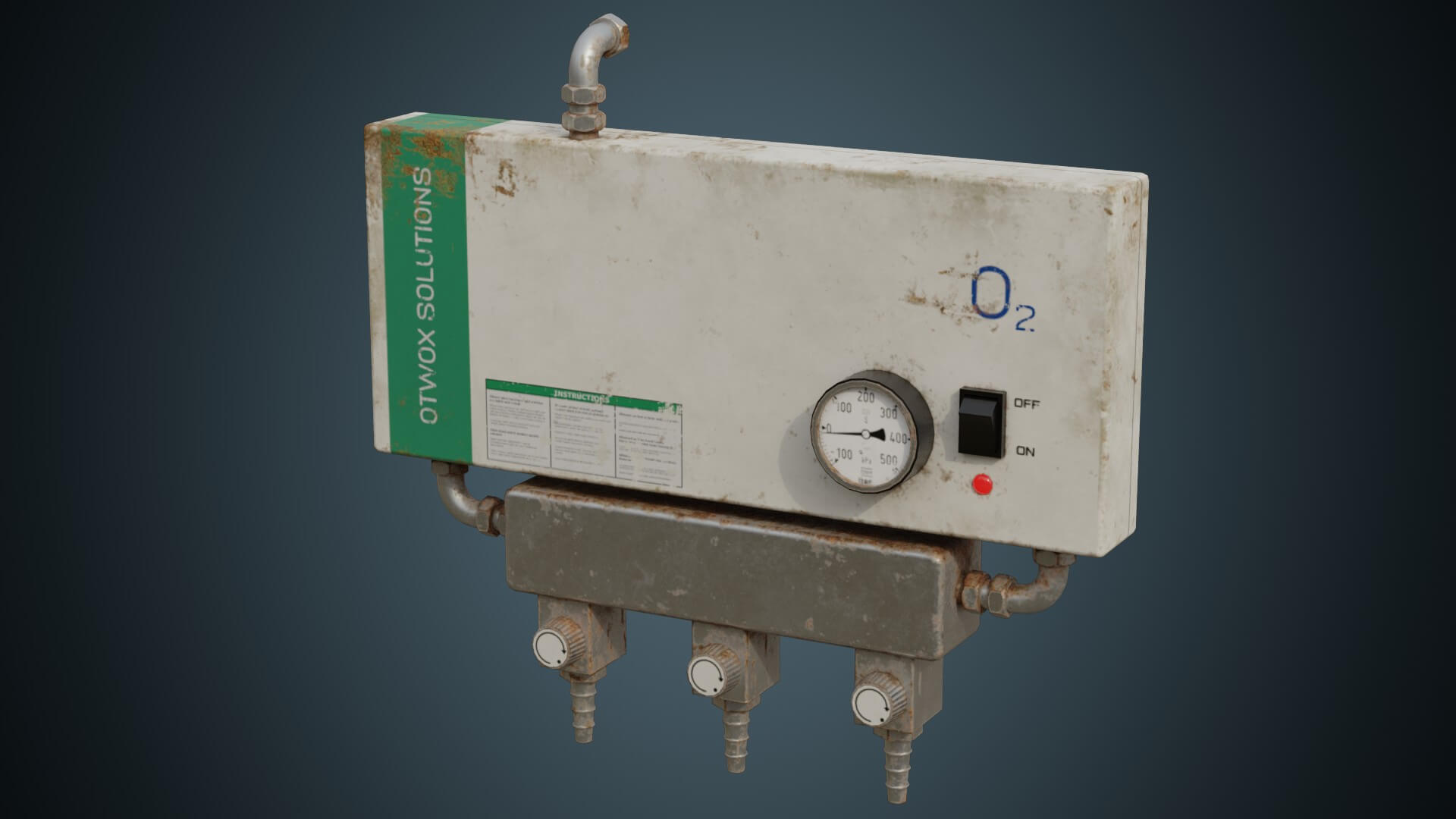 Oxygen Distributor 1B - 3D Model by weeray