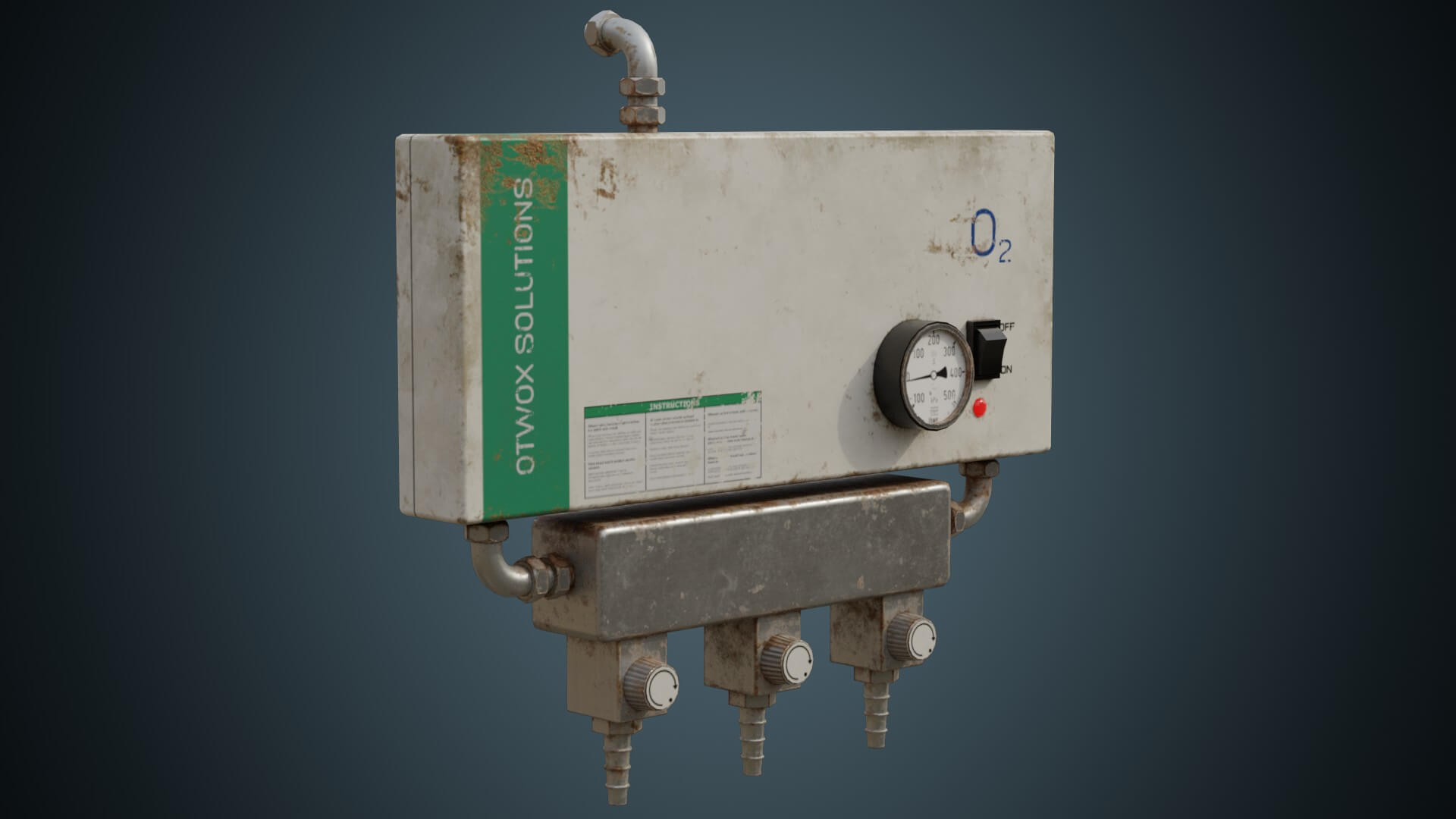 Oxygen Distributor 1B - 3D Model by weeray