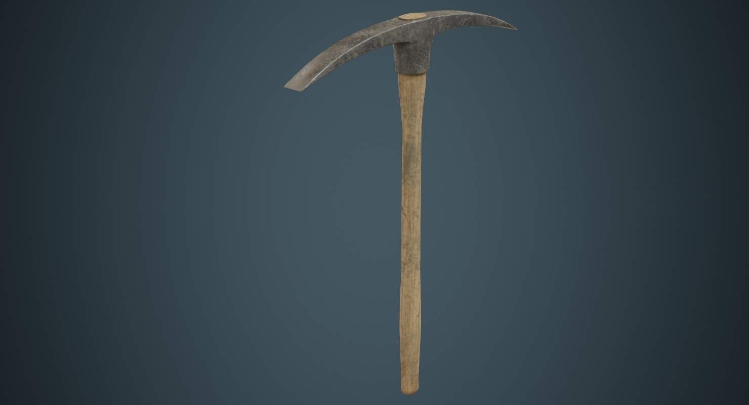 Pickaxe 1B - 3D Model by weeray