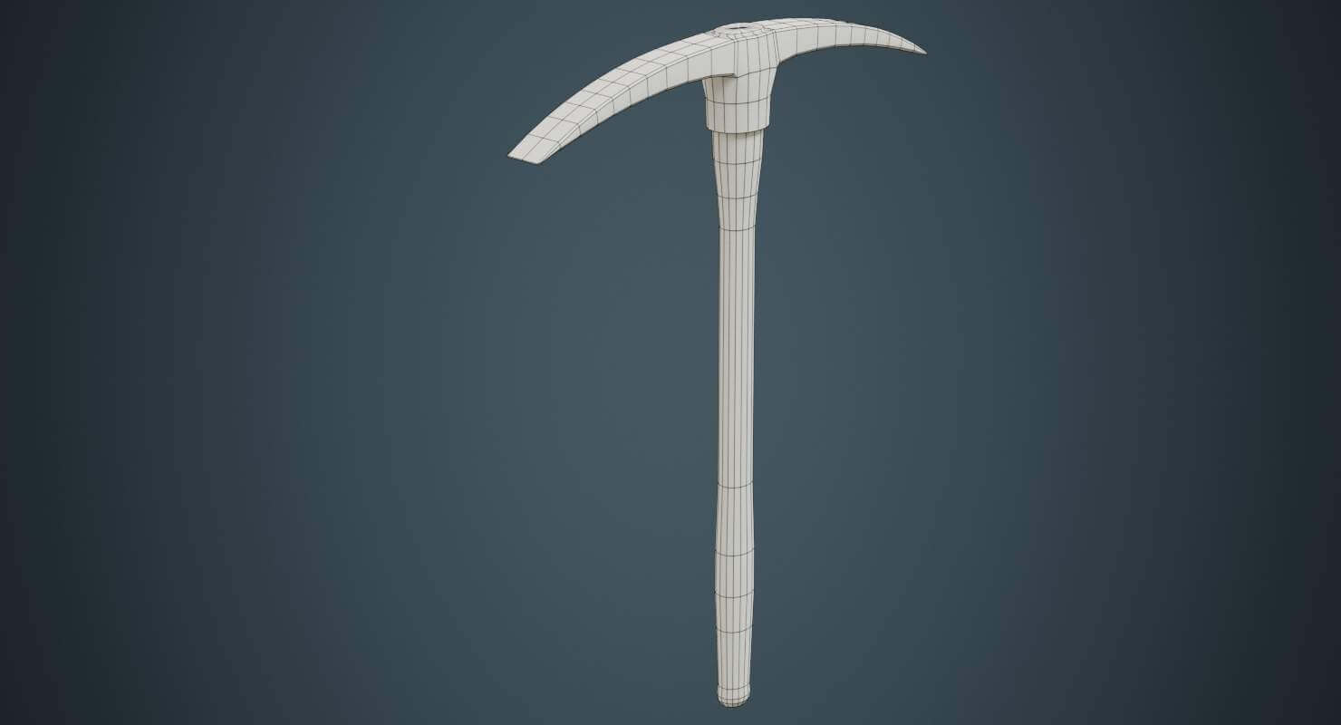 Pickaxe 1C - 3D Model by weeray